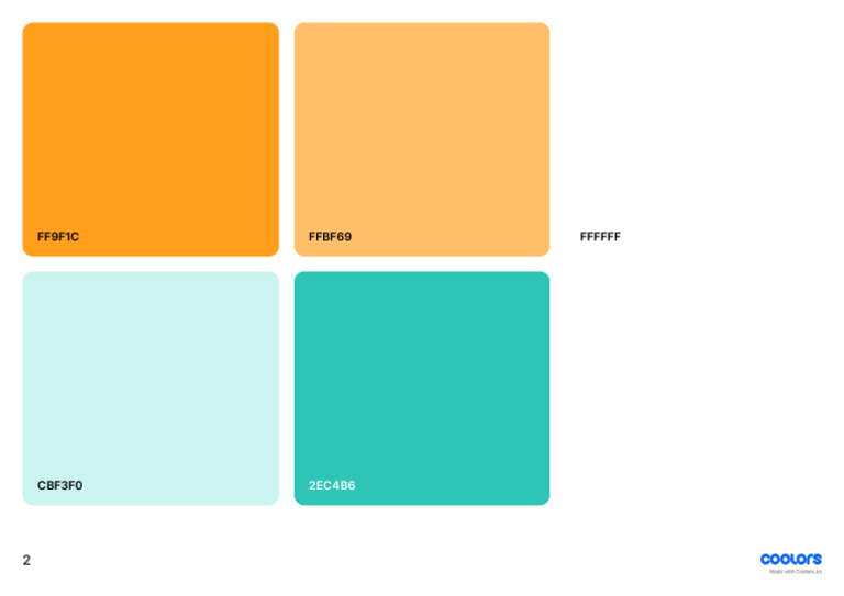 FF9F1C FFBF69 FFFFFF | PDF