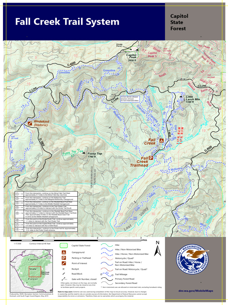 Fall Creek | PDF | Trail