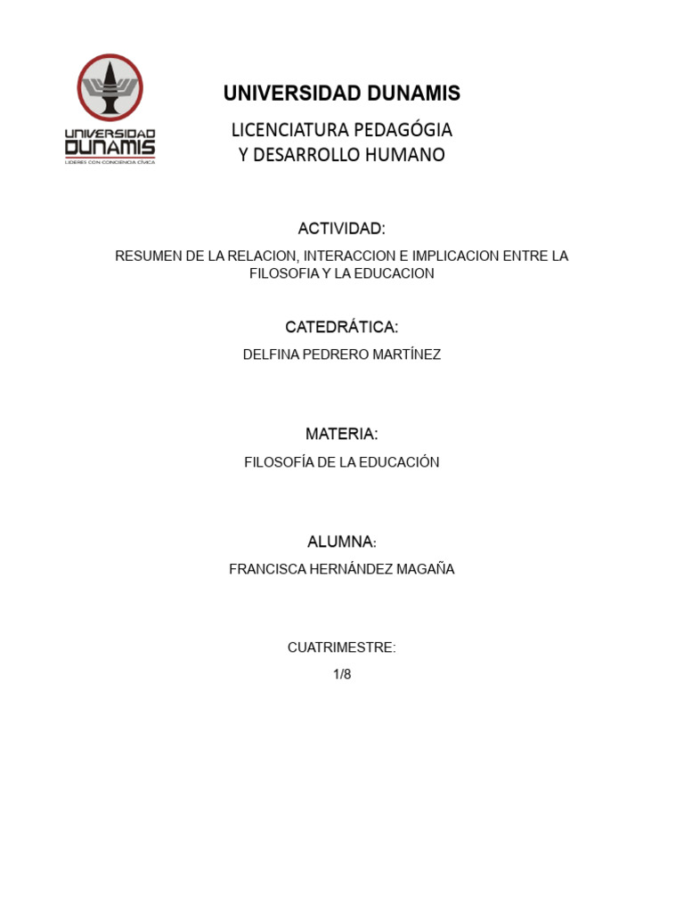 Resumen de La Relacion Entre Filosofia y Educacion | PDF | Conocimiento ... Resumen de La Relacion Entre Filosofia y Educacion | PDF | Conocimiento ...