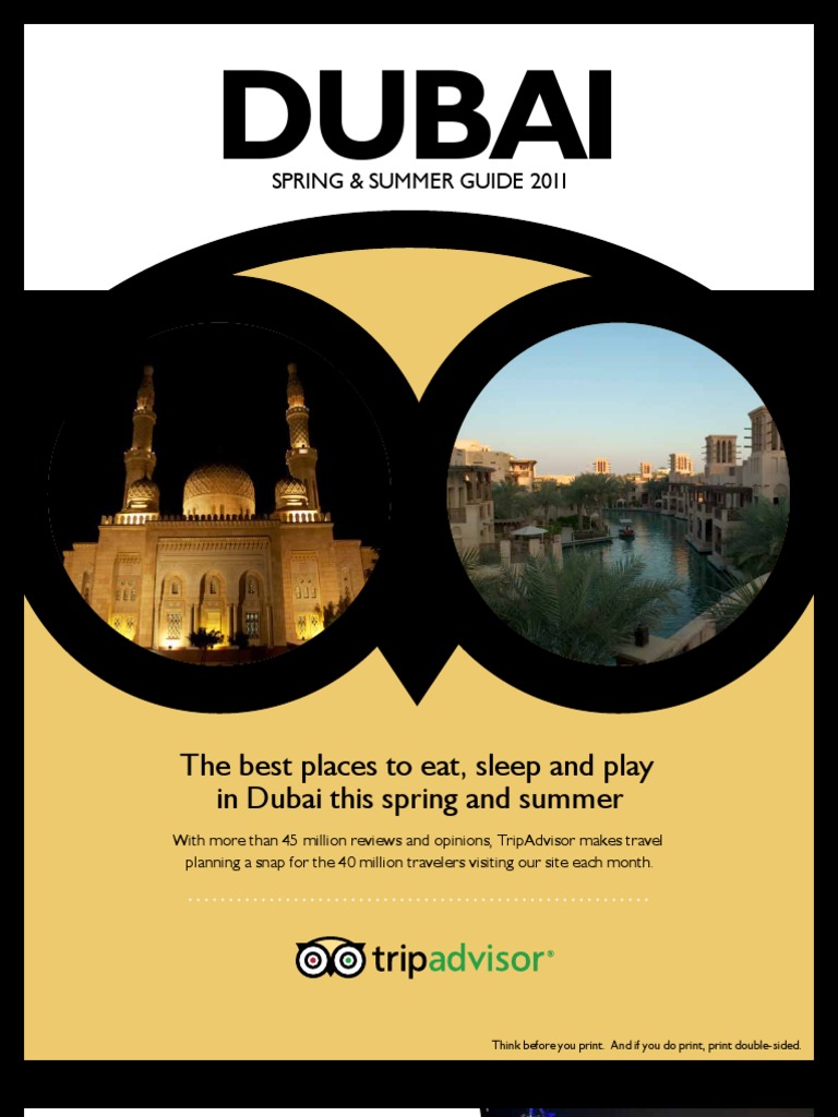 Dubai: The Best Places To Eat, Sleep and Play in Dubai This Spring and ...