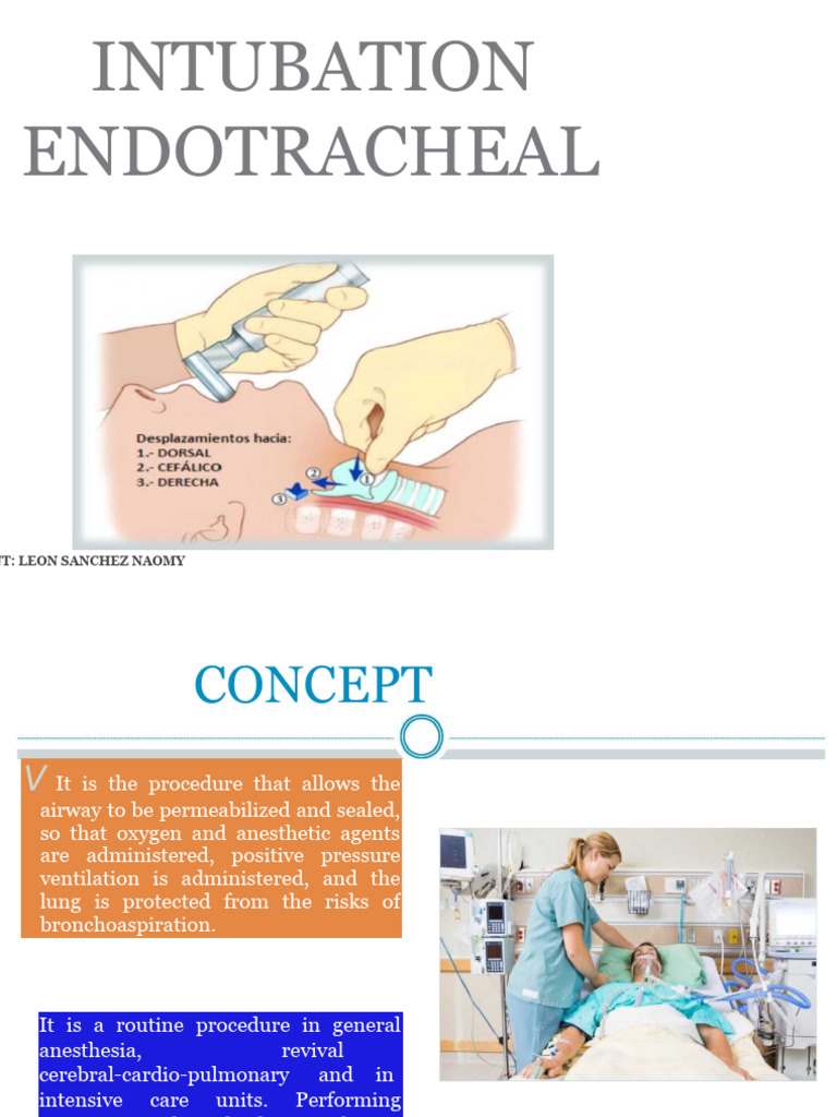 Endotracheal Intubation | PDF | Anesthesia | Intensive Care Medicine