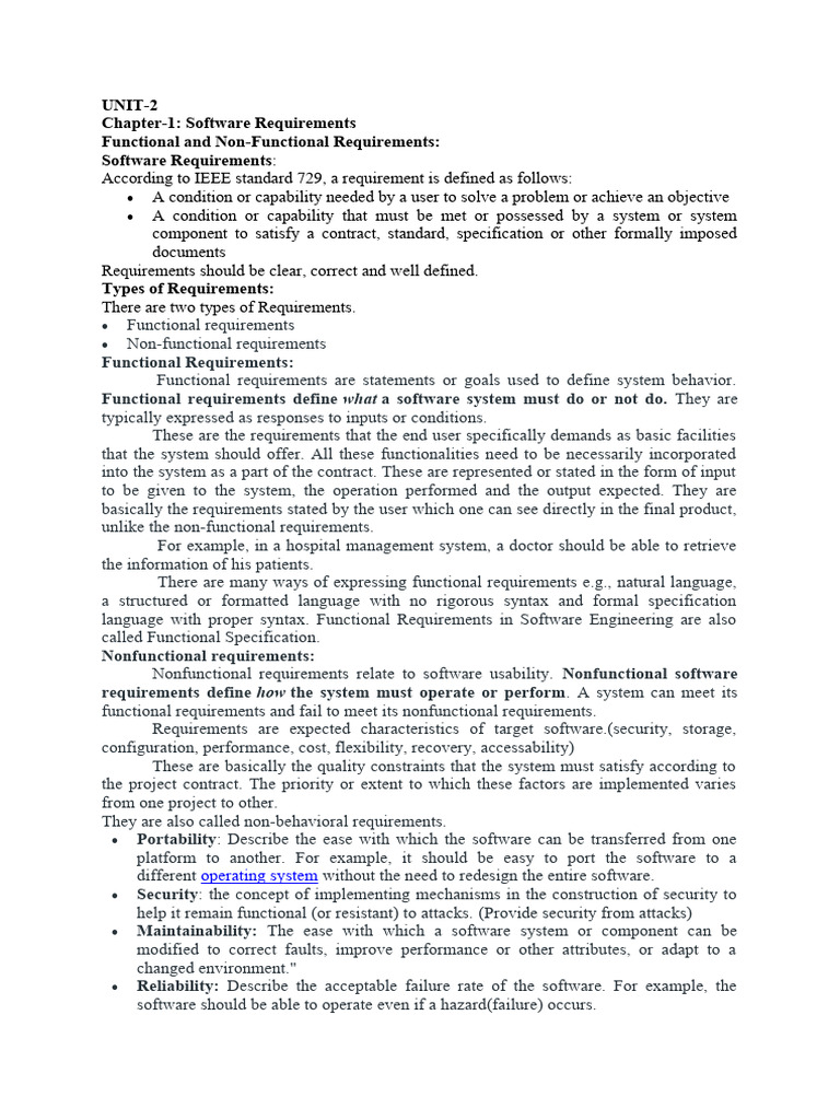 Se Unit 2 | PDF | Conceptual Model | Software Testing