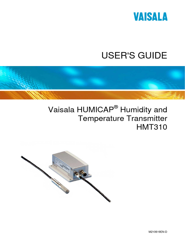 HMT310 User Guide | PDF | Electrostatic Discharge