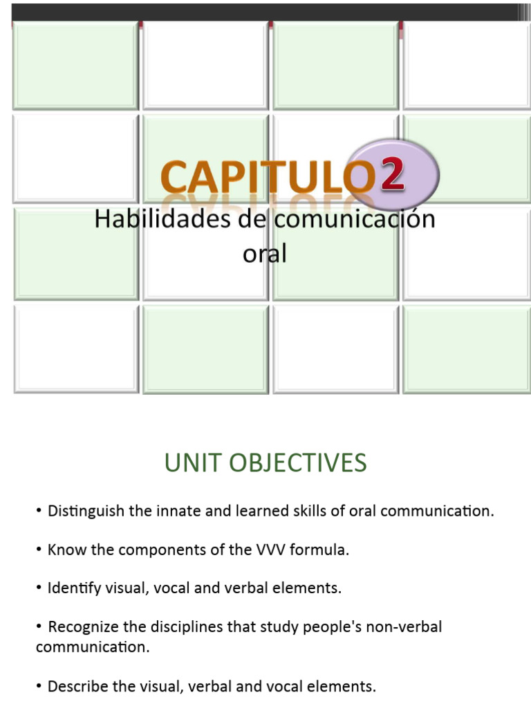 Oral Communication Skills | PDF | Communication | Nonverbal Communication