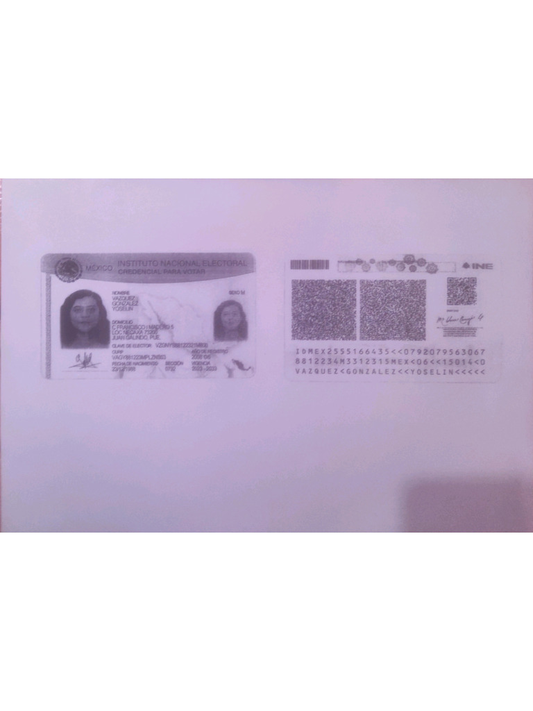 Credencial Yos 1 | PDF