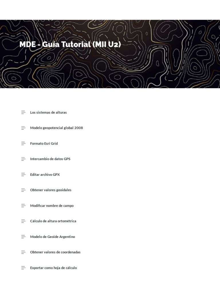 MDE GuíaTutorial MII U2 | PDF | Informática