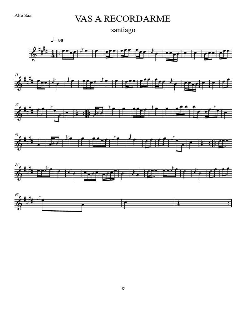 .PDF - Alto Sax | PDF