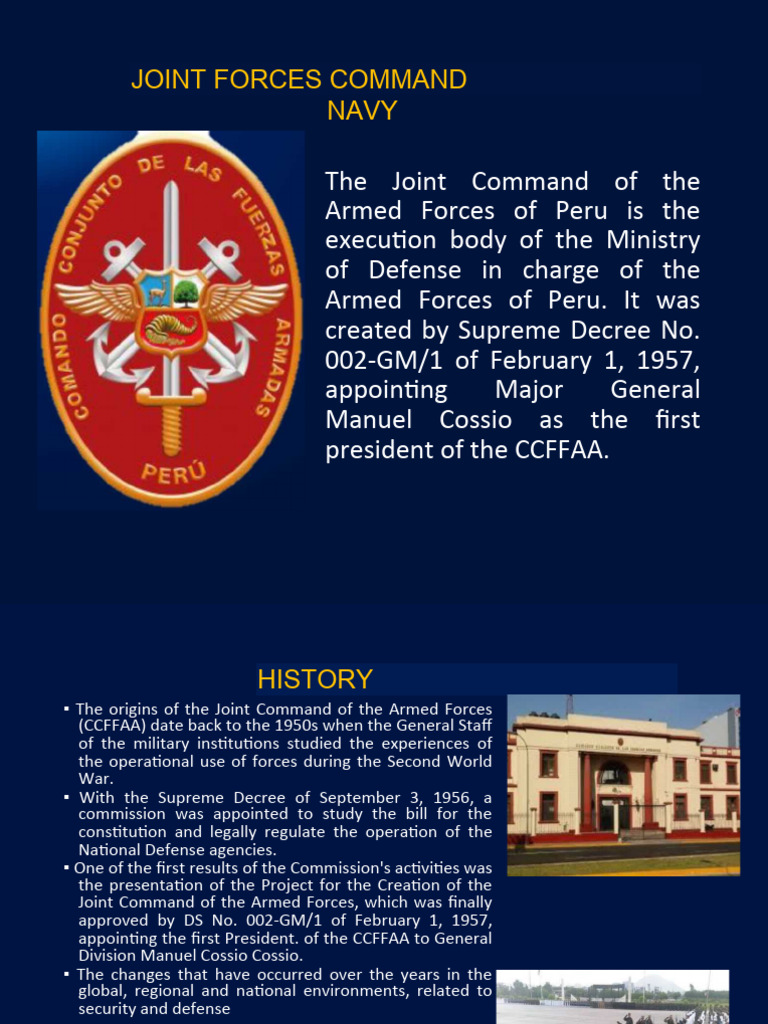 Joint Armed Forces Command | PDF | United Nations Stabilisation Mission ...