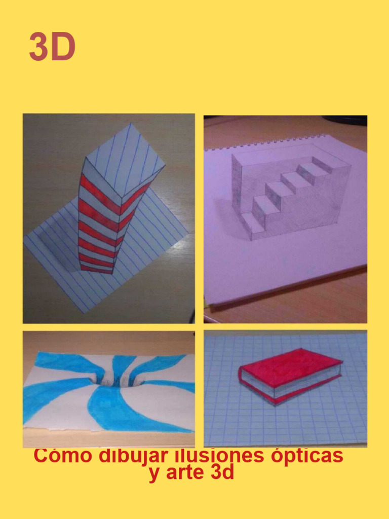 Dibujo 3d e Ilusiones Ópticas. | PDF | Dibujo