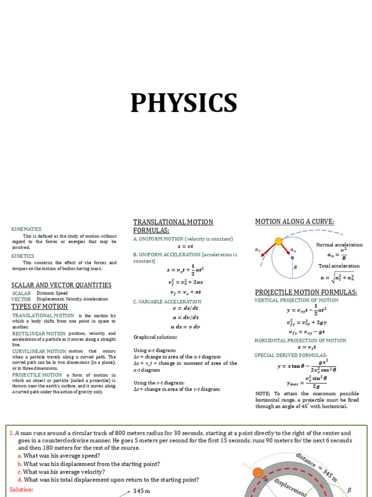 P9 Physics | PDF | Acceleration | Velocity