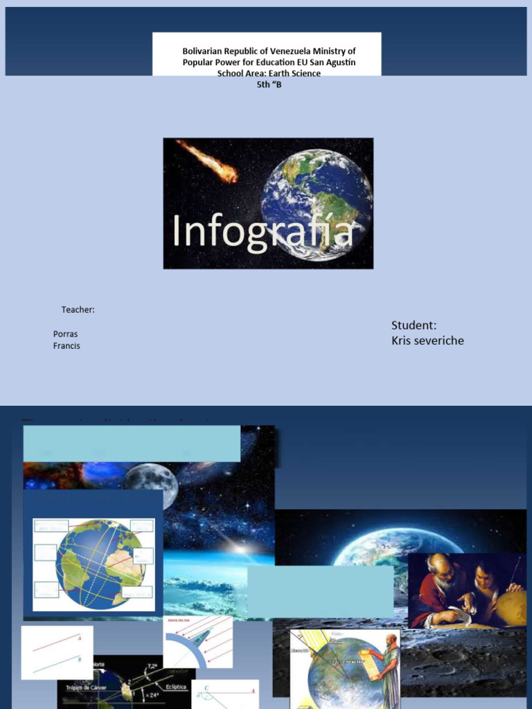 Earth Science Infographic | PDF | Equator | Earth