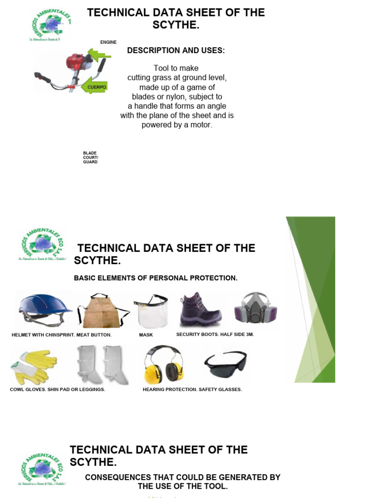 Technical Data Sheet of The Scythe | PDF | Technology & Engineering