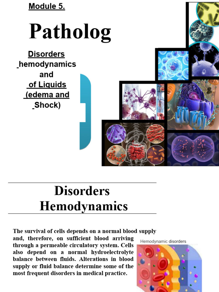 Module 5 Hemodynamic Disorders | PDF | Edema | Thrombus