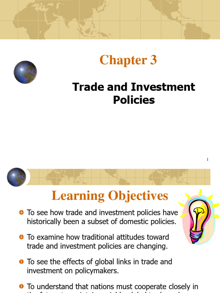 CH 03 | PDF | World Trade Organization | Exports