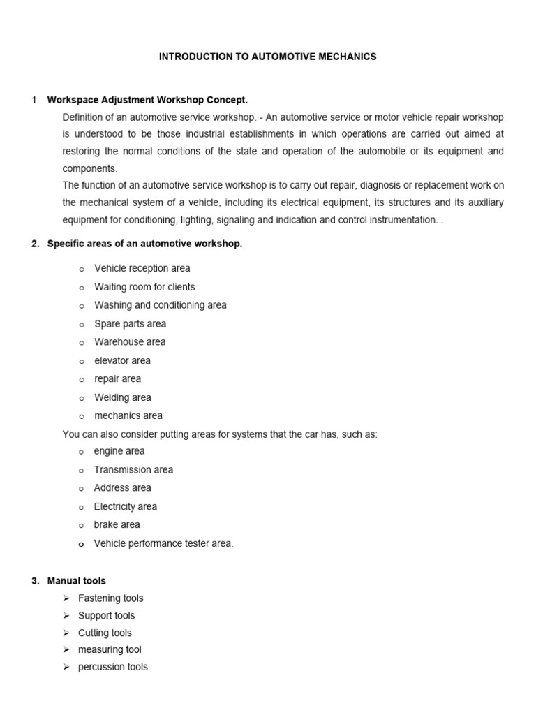 Introduction To Automotive Mechanics | Download Free PDF | Metals | Alloy