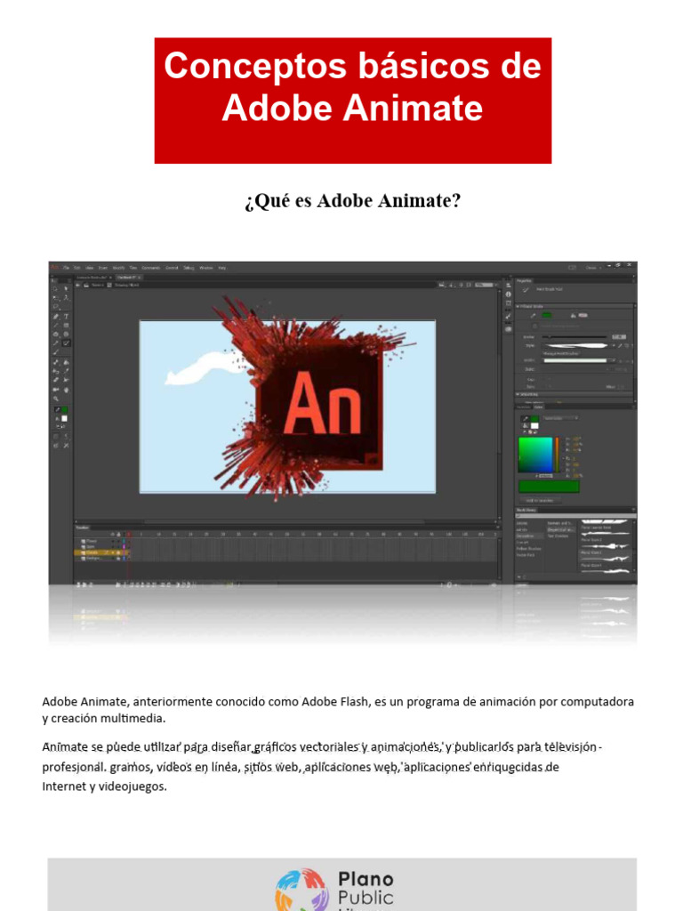 Conceptos Básicos de Animación | PDF | Informática | Software