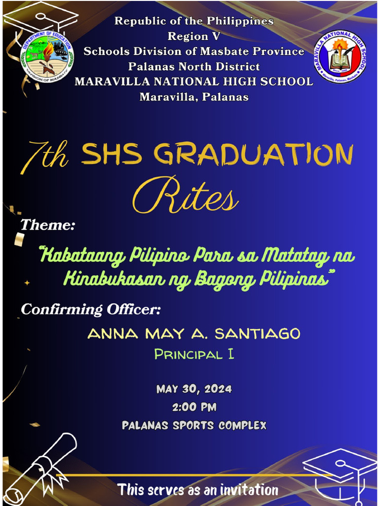 Bicol Region Graduation Message 2023-2024 | PDF