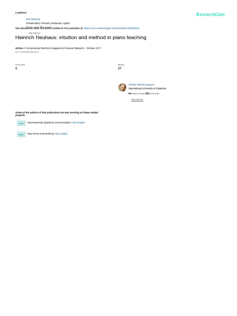 Piano Teaching Method | PDF | Pedagogy | Methodology