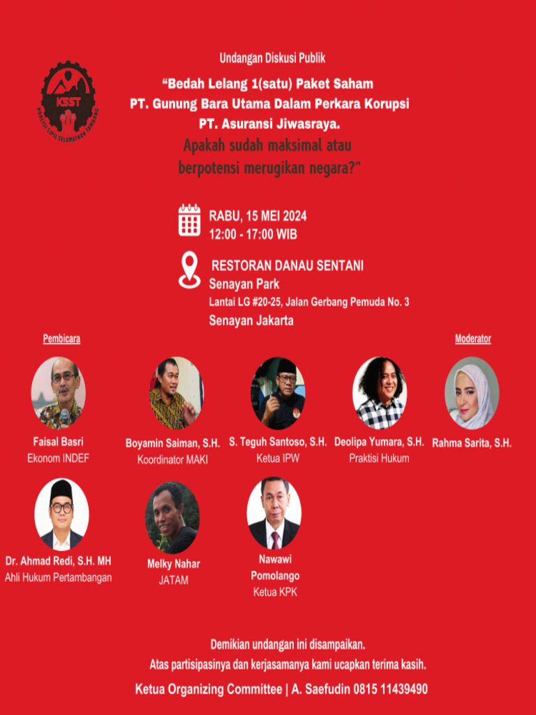 Undangan Diskusi Publik | PDF