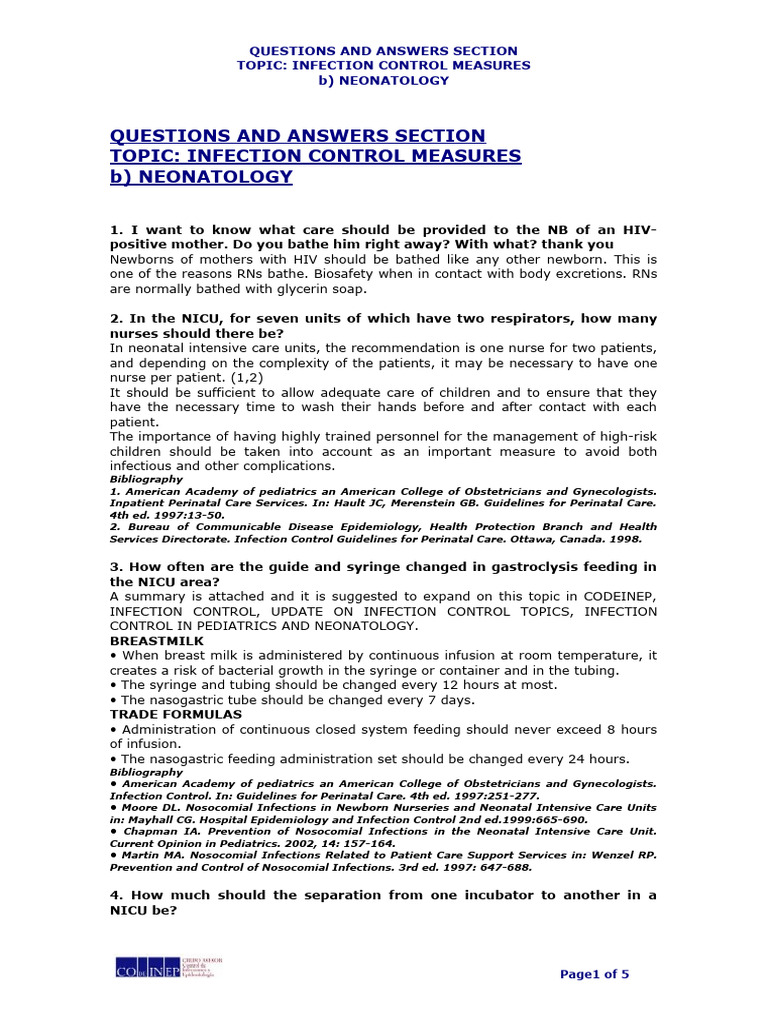 B) Neonatology Questions and Answers | PDF | Neonatal Intensive Care ...