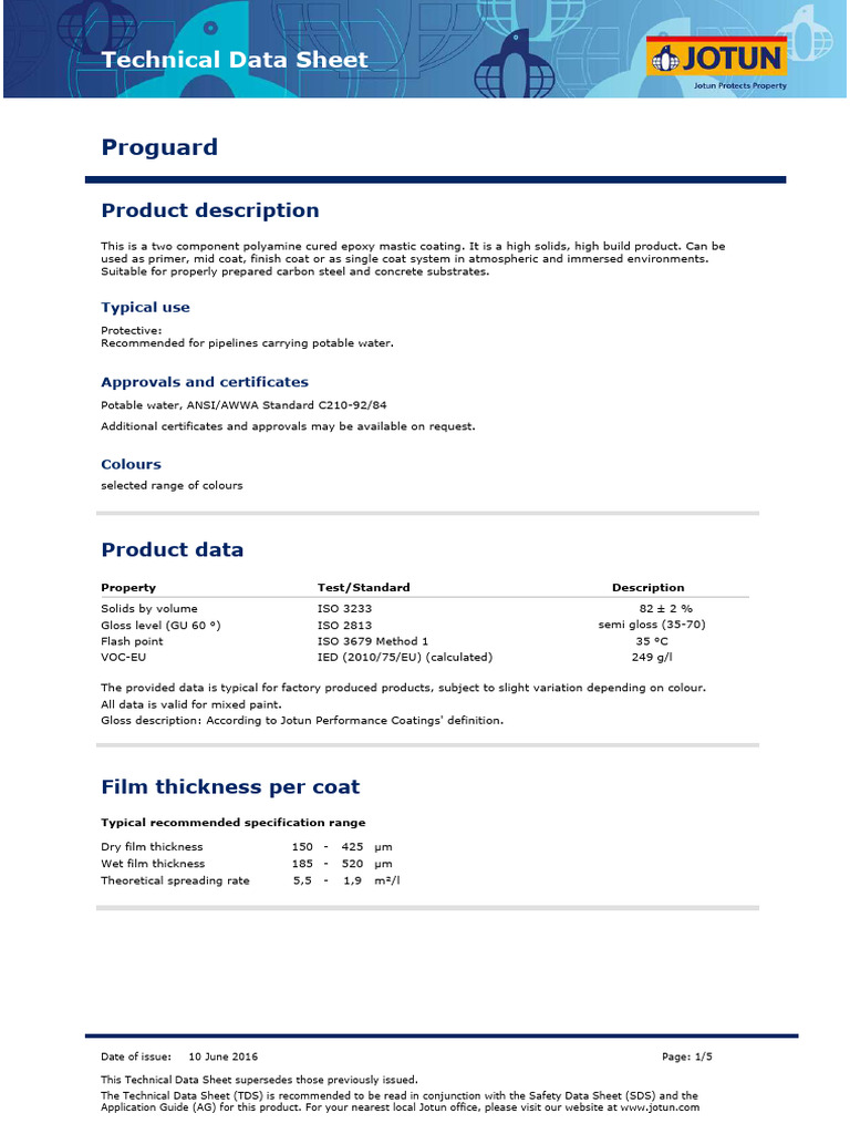 Proguard Euk | PDF | Paint | Materials
