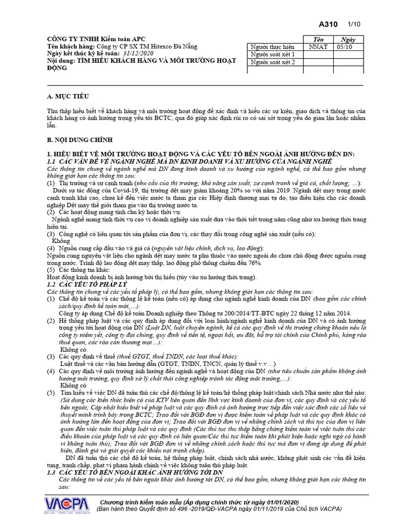 A310 - Tim Hieu KH Va Moi Truong Hoat Dong | PDF