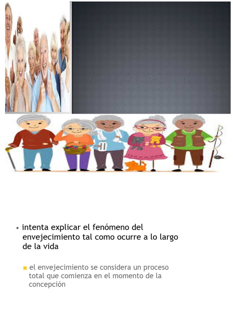 Teorías Del Envejecimiento - PPT Cel | PDF | Envejecimiento | Sistema inmune