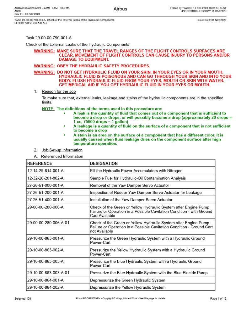 Inspection Leak | PDF | Leak | Mechanical Engineering
