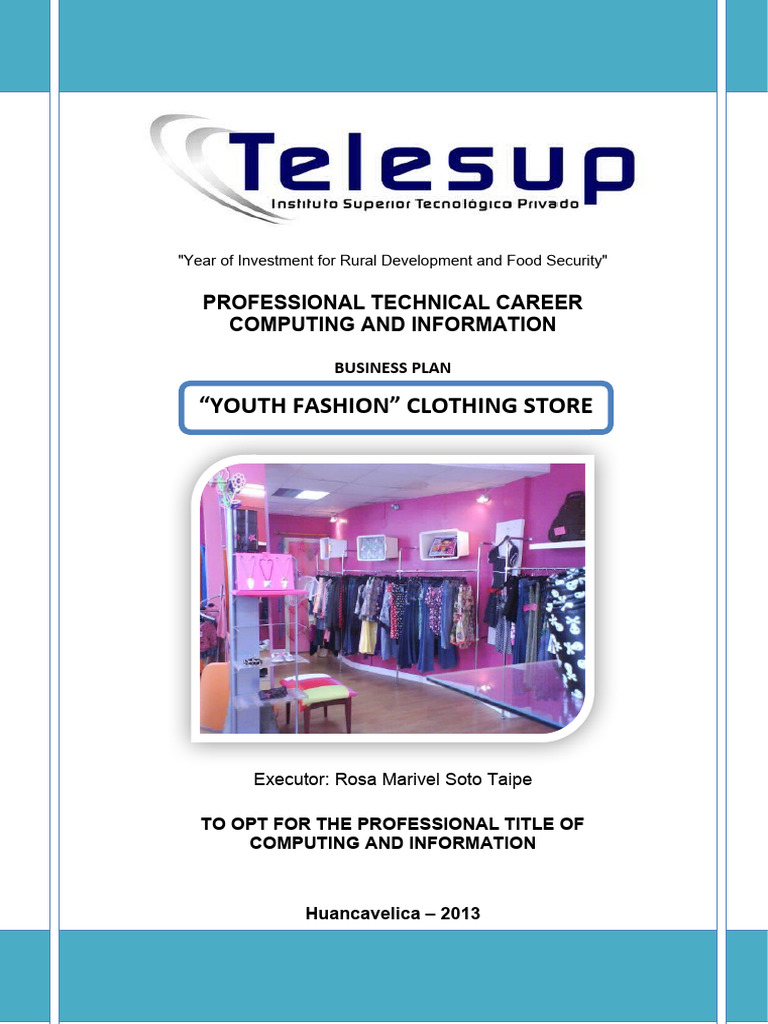 Youth Clothing Store Project | PDF | Sales | Fashion