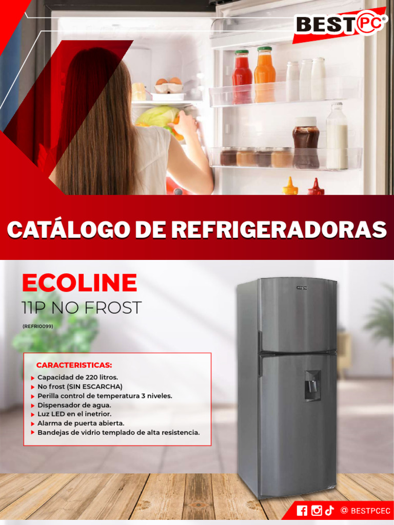 Catálogo Refris | PDF | Uso eficiente de energía | Diodo emisor de luz