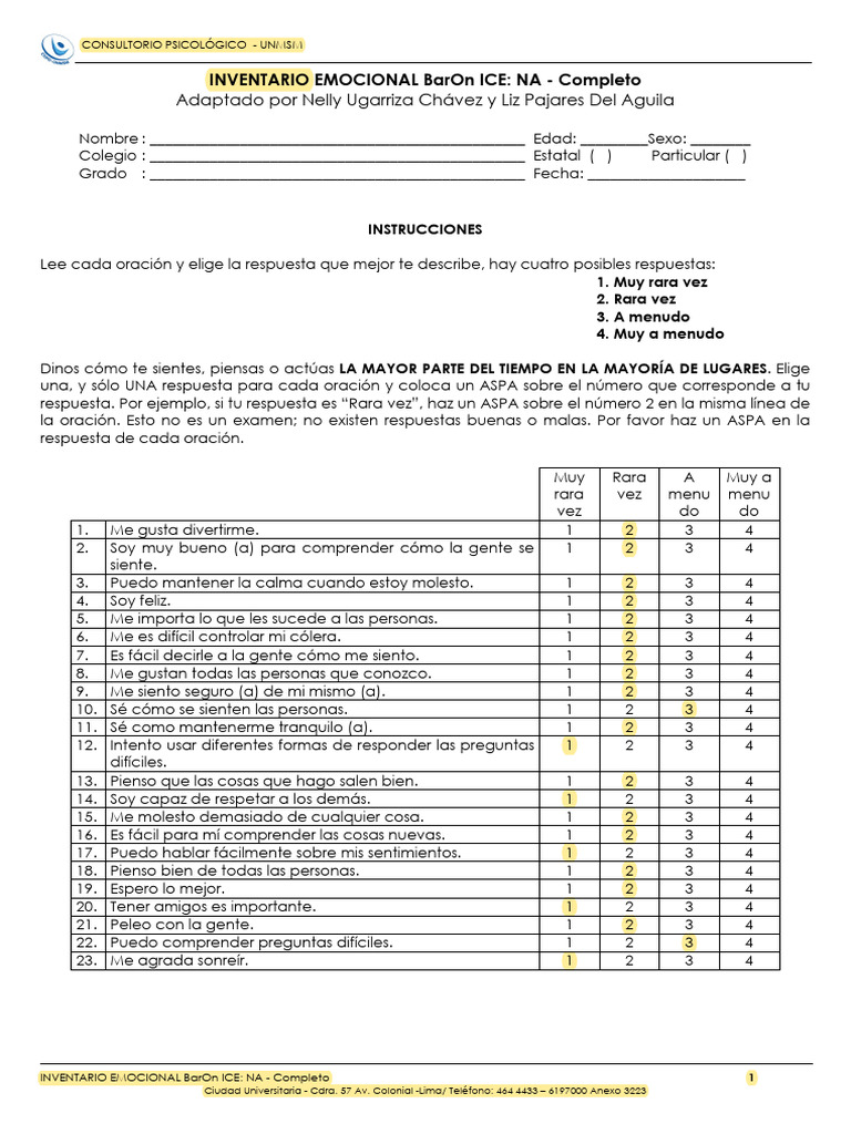 Cuestionario COMPLETO | PDF