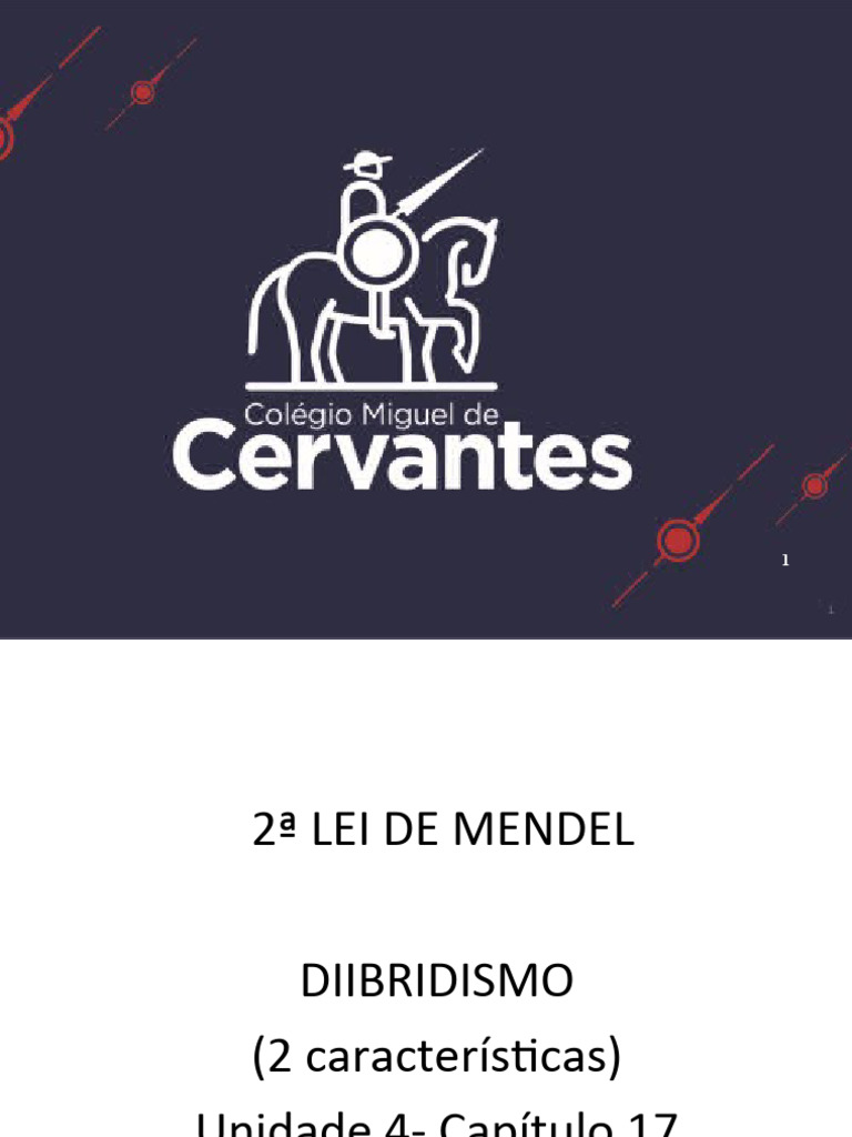 2ª Lei de Mendel: Diibridismo e Proporções | PDF | Alelo | Genética