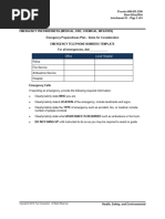 Severe Weather Contingency Plan Template | PDF | Severe Weather | Weather