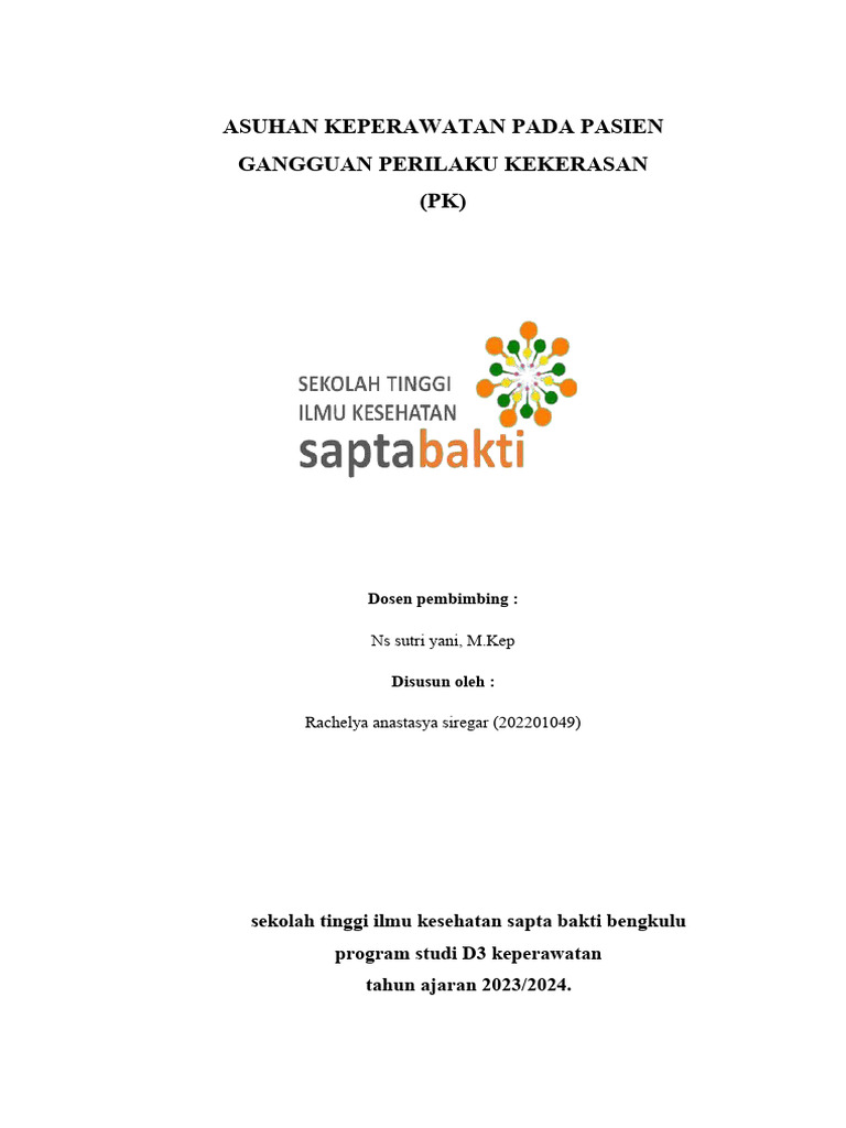 Askep Jiwa RACHELYA | PDF