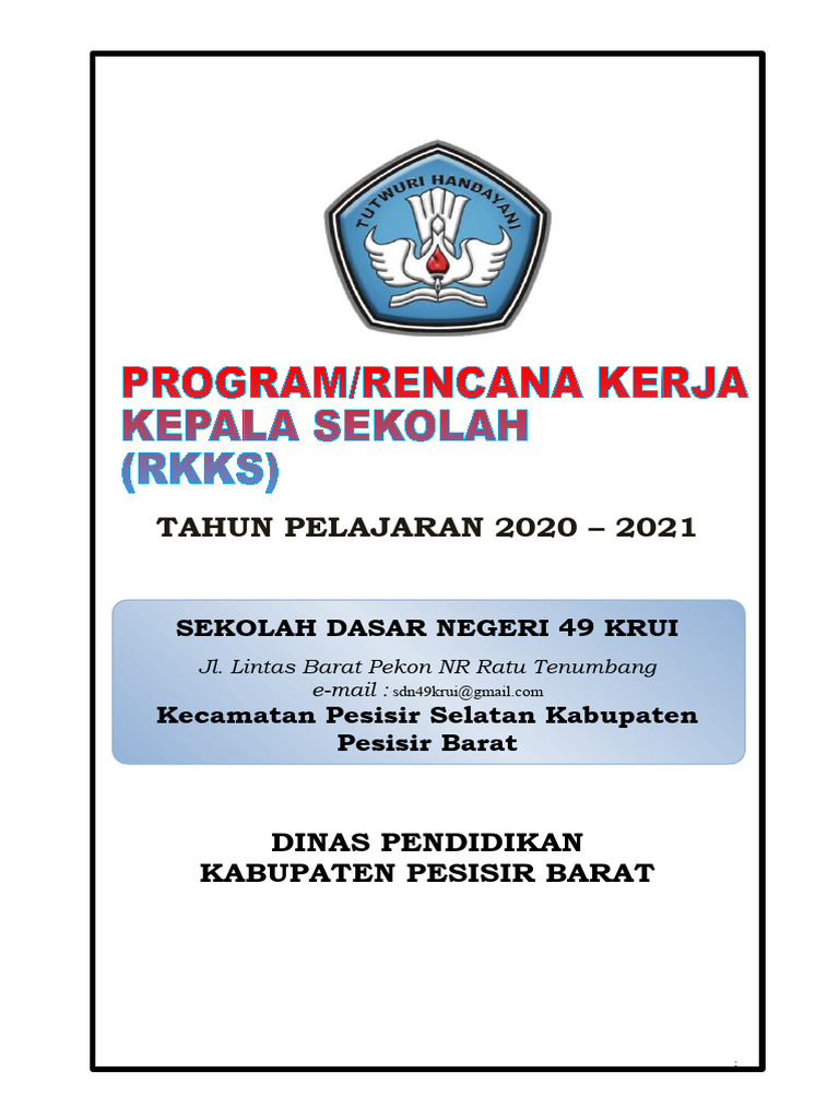 Program Jangka Panjang Pendek Dan Menengah Kepala Sekolah | PDF