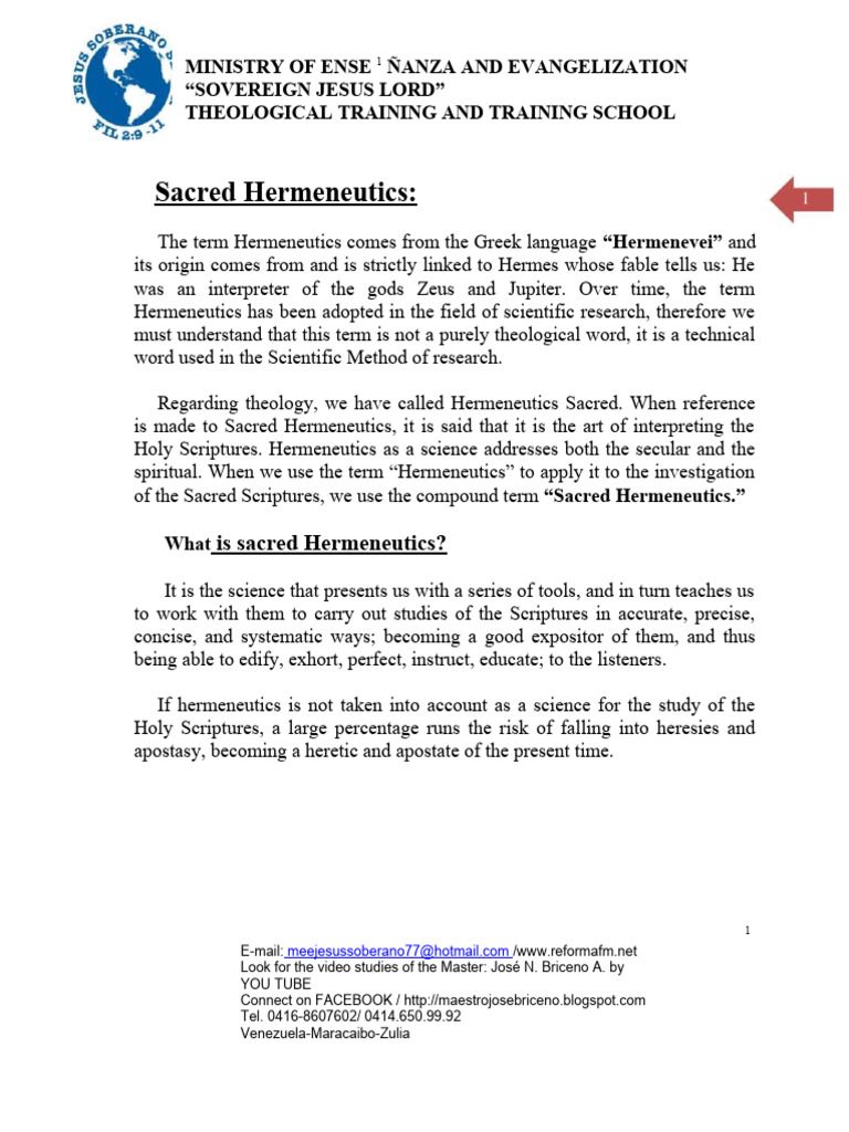 Sacred Hermeneutics Download Free Pdf Septuagint Apocrypha