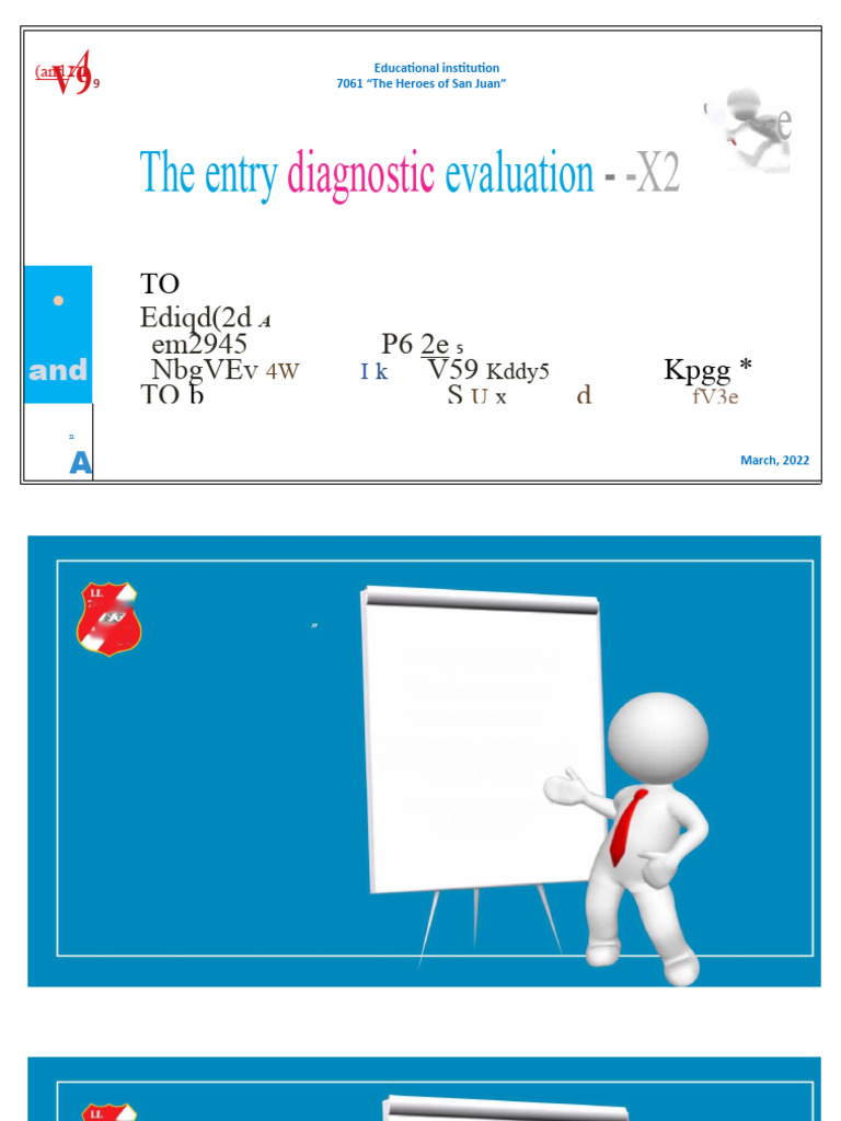Learning Session - Diagnostic Evaluation | PDF | Educational Assessment | Cognitive Science