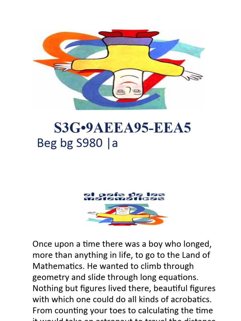 Tale of The Country of Mathematics | PDF | Mathematics