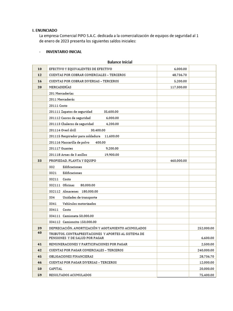 Caso Practico | PDF | Servicios financieros | Contabilidad Caso Practico | PDF | Servicios financieros | Contabilidad