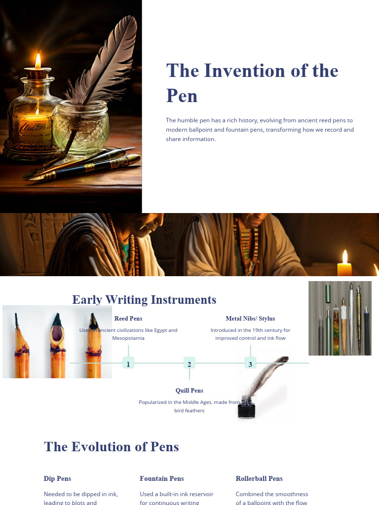 The Invention of The Pen | PDF
