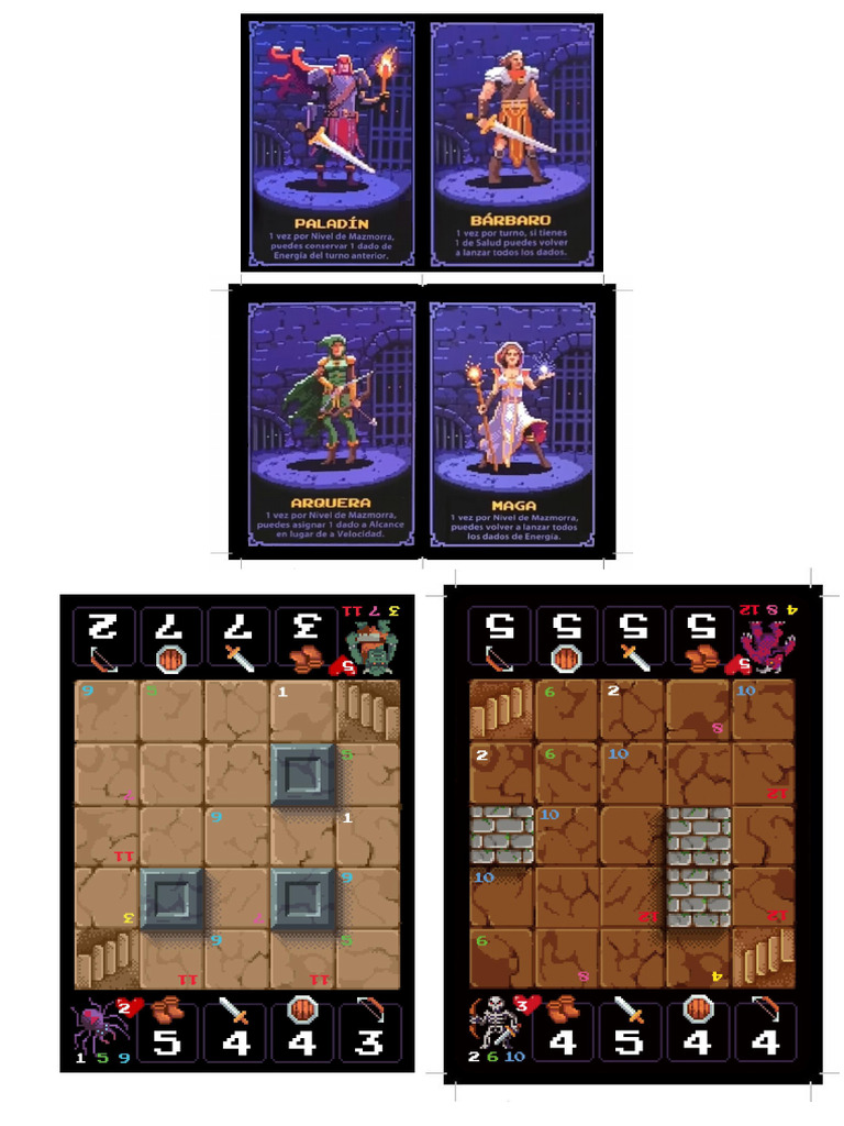 02 - Cartas y Tablero | PDF