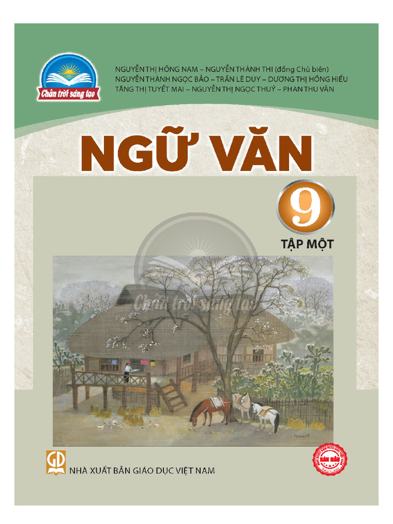 SGK Ngu Van 9 CTST Tap 1 | PDF