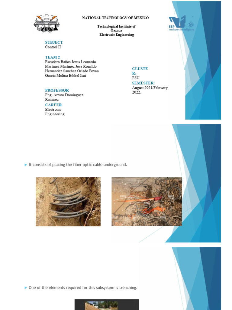 Underground Fiber Optic | PDF | Building Engineering