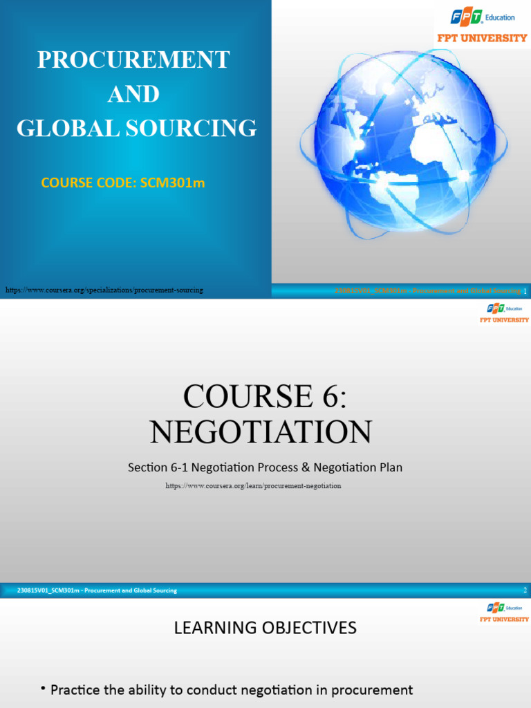 Procurement Negotiation | PDF | Procurement | Negotiation