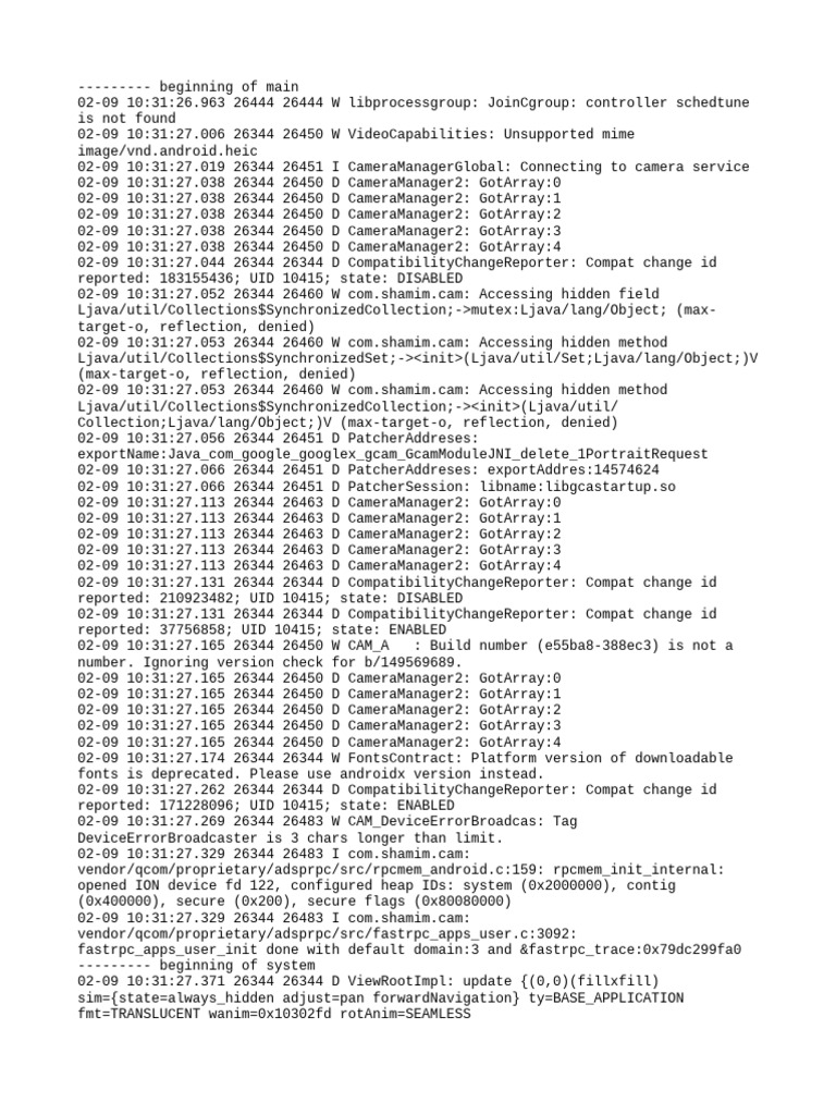 Logcat 1707485486943 | PDF | Pointer (Computer Programming) | Data Compression