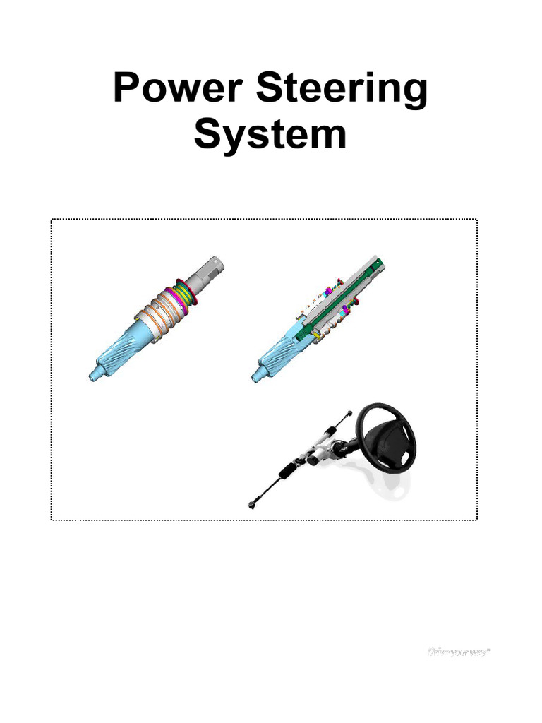 EPS AND MDPS Steering System | PDF | Steering | Valve