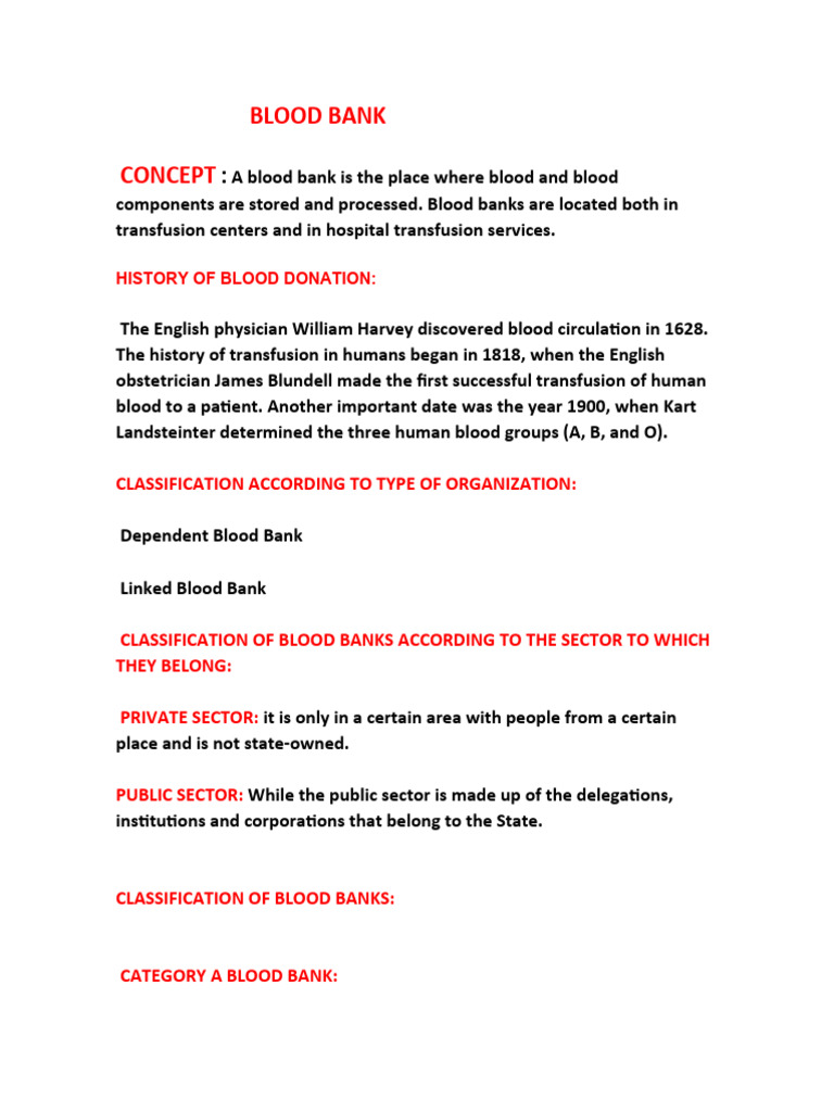 Seminary Blood Bank | PDF | Blood Transfusion | Blood