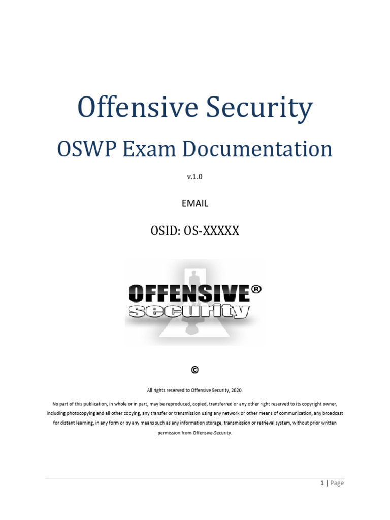 D OSWP-Report | PDF | Information And Communications Technology ...