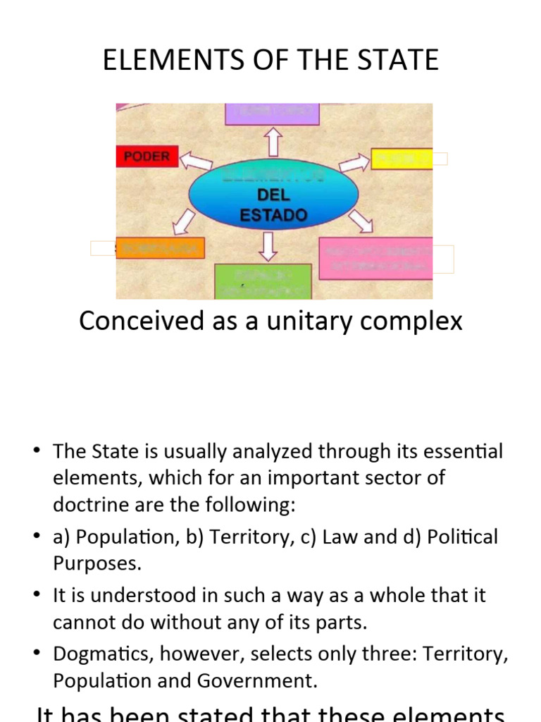 Elements of State | PDF | Common Good | Power (Social And Political)