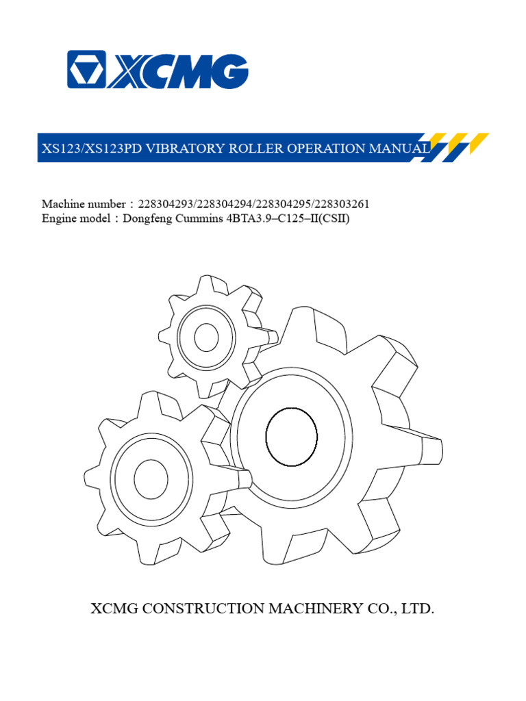 XS123 - Manual de Operaciones | PDF | Road | Truck
